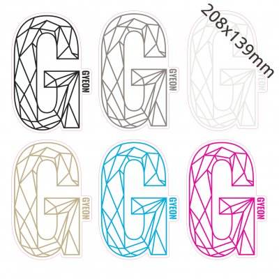 GYEON G STICKER 131mm x 200mm – The Drivers HQ